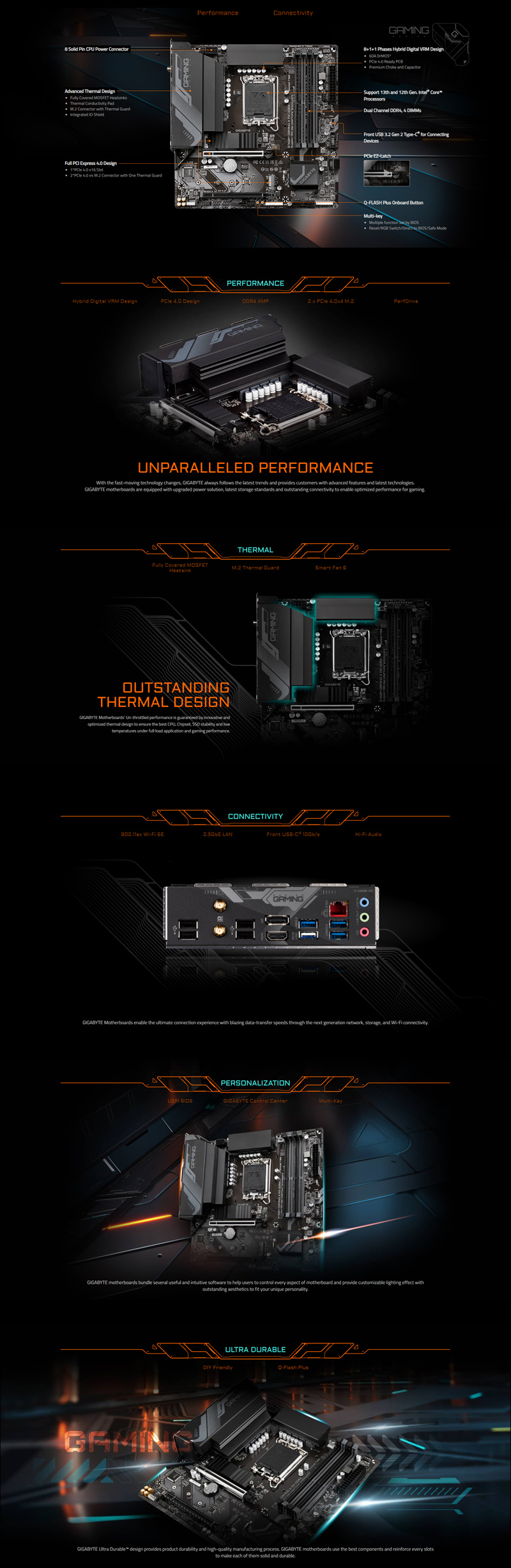 B760 m-ATX Motherboard: 1700 Socket For Intel 13th/12th Gen. Processors ...