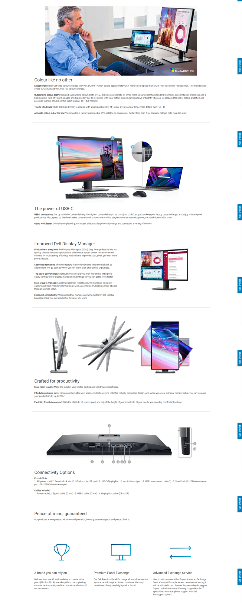 Dell UltraSharp U2720Q 68.6 cm (27") 4K LED LCD Monitor - 16:9 - 685.80 ...